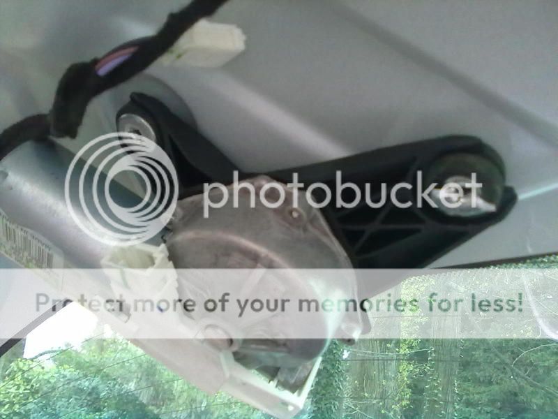 Rimozione tergi cristallo posteriore