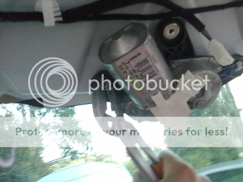 Rimozione tergi cristallo posteriore